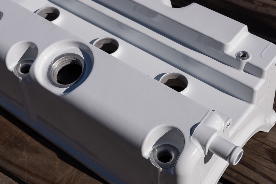 Honda K24 K20 K-SERIES type r civic rsx valve cover powder coated GLOSS ...