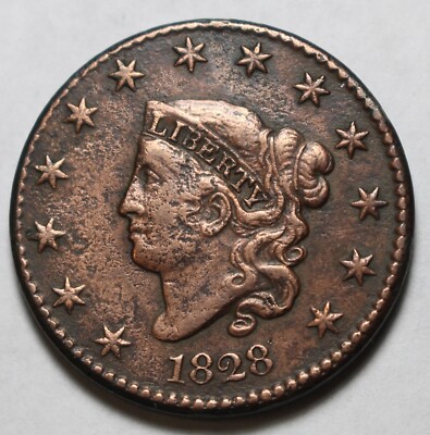 1828 Large Cent UR623 | eBay