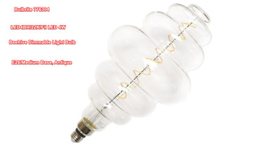 Bulbrite LED Filaments Grand Collection, 4 Watt, 60 Watt Equivalent ...