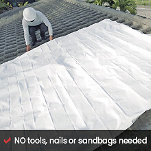 Smart-Tarp Self-Adhering Roof Tarps | eBay Stores