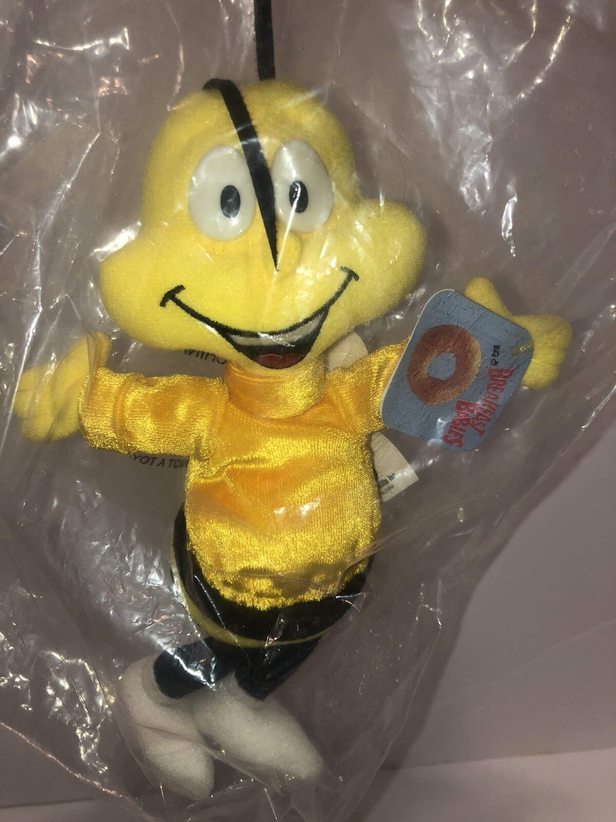 General Mills Breakfast Babies Beanie Plush Toy HONEY NUT CHEERIOS BEE ...