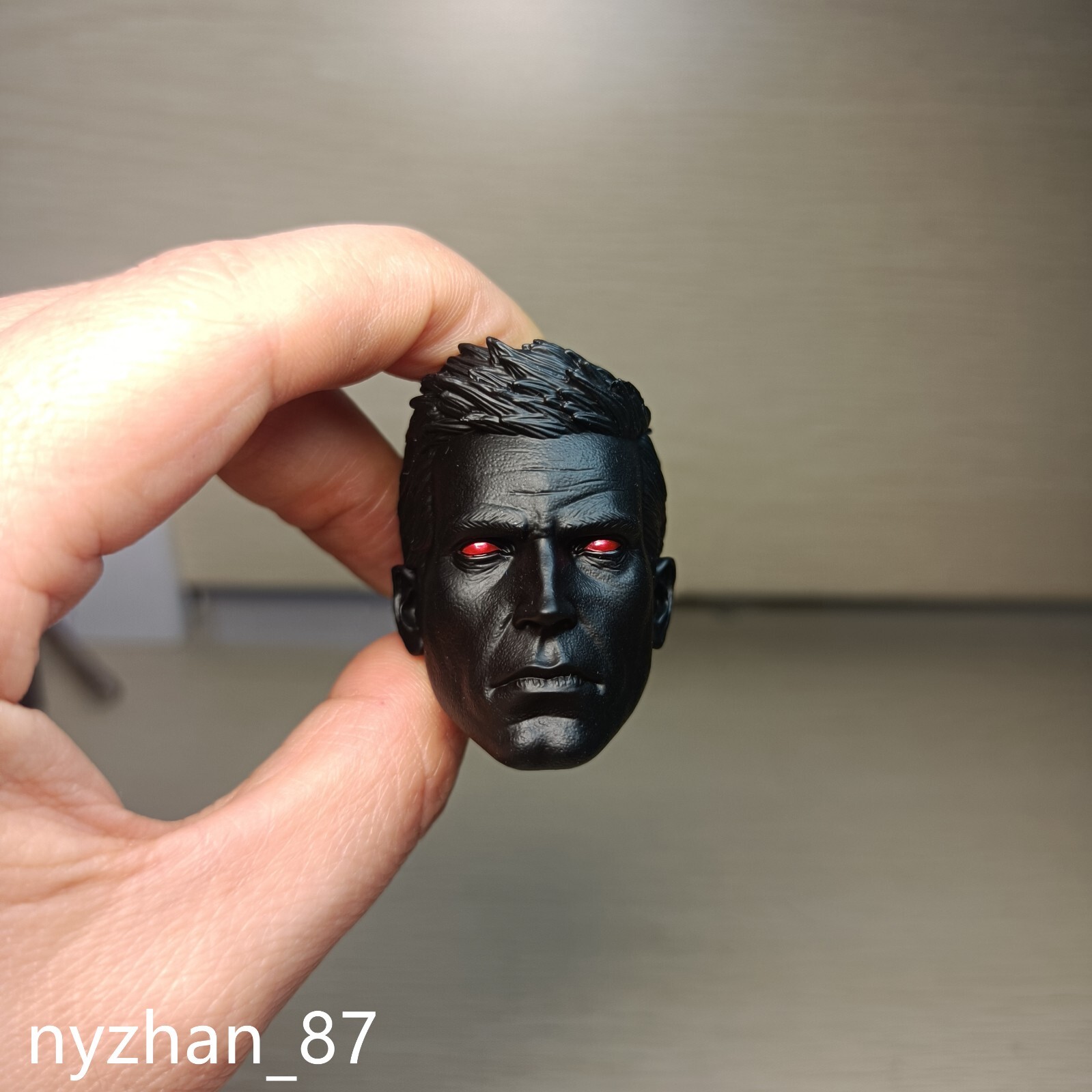 1:6 Batman Arkham Knight Bruce Wayne Head Model For 12" Male Soldier ...
