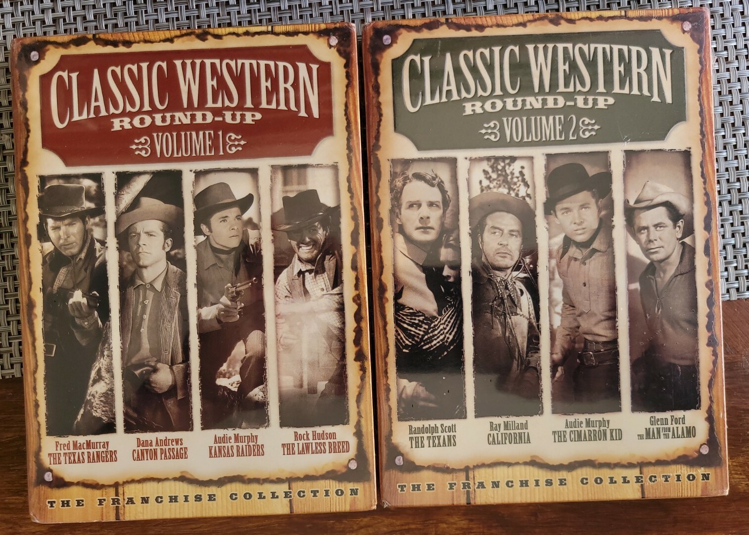CLASSIC WESTERN ROUND-UP VOL 1 & 2 DVD LOT BRAND NEW FACTORY SEALED ...