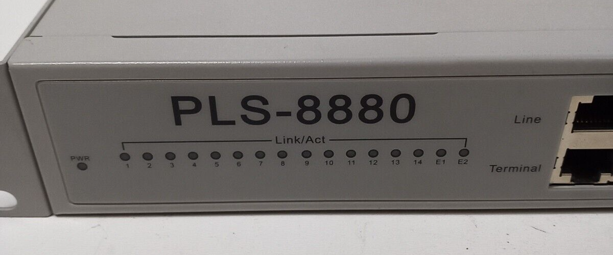 128M HomePNA Switch PLS-8880 Switch Remote Controler SFP Port 14X Line ...