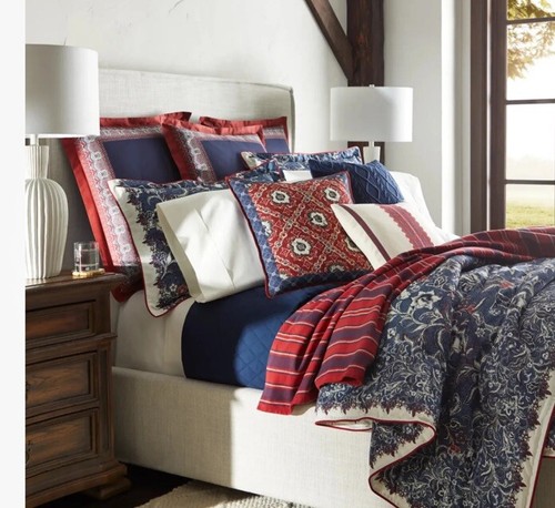 Ralph Lauren Home Murray Cotton Brushed Throw Blanket 54”X72” NWT $300 ...