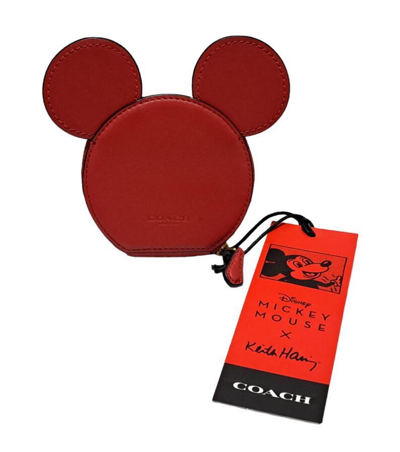 Coach Coin Case Mickey Mouse Keith Haring Disney Coll… - Gem