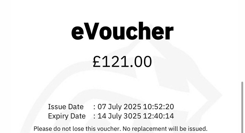 CEX Exchange Voucher £121 | eBay UK