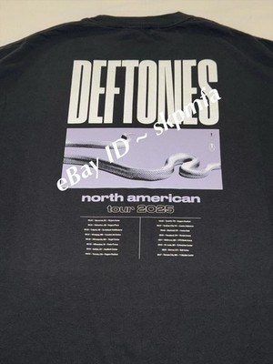 DEFTONES Tour Shirt 💯 Official Merch Rogers Stadium Toronto 2025 Tour X ...