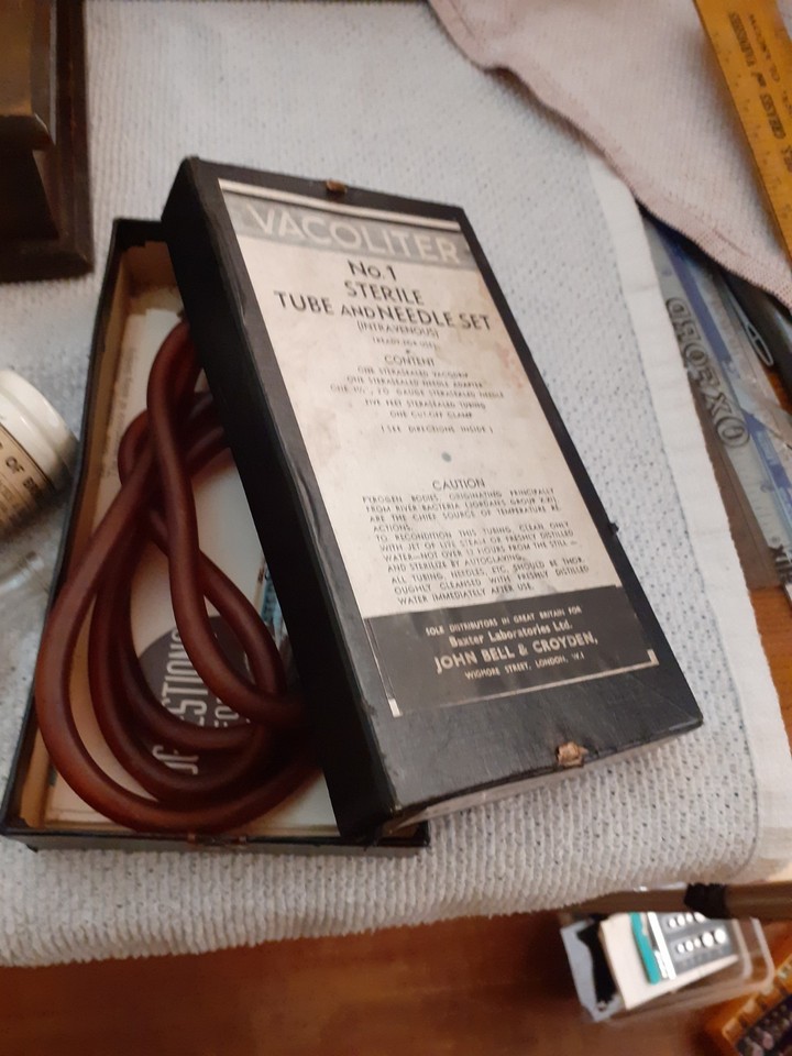 Antique / Vintage medical equipment box & contents etc., | eBay UK