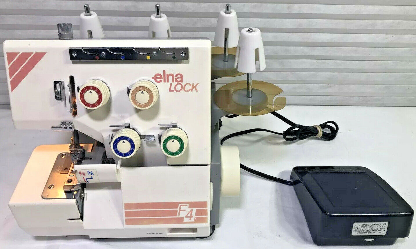Elna Lock F4 Sewing Machine | eBay