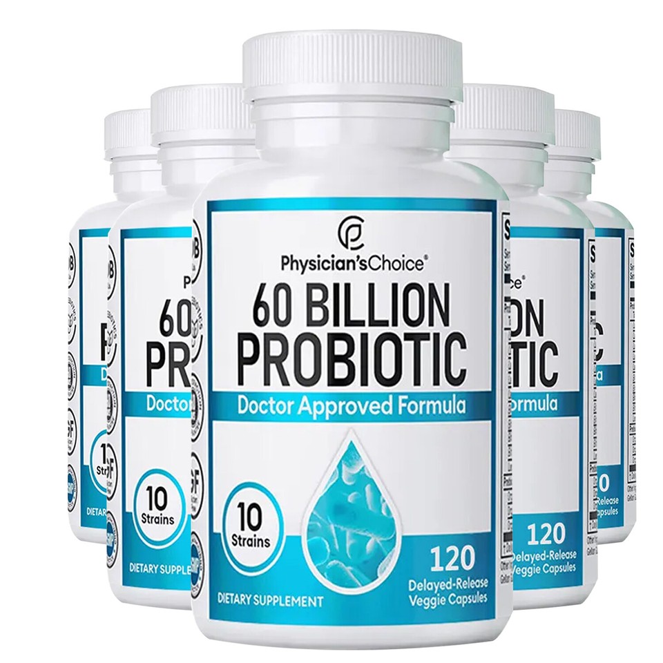 Physician's Choice 60 Billion Probiotic - Immune and Mood Support,Gut ...
