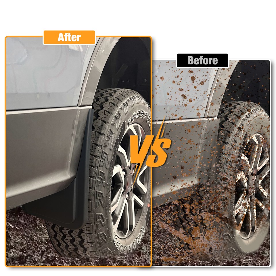 Mud Flaps for Ford Maverick 2022-25 Splash Guards Mudguard No Drilling ...