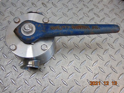 Quality Control Inc. QCI STAINLESS Valve 1-1/2" SANITARY TRI-CLAMP | eBay
