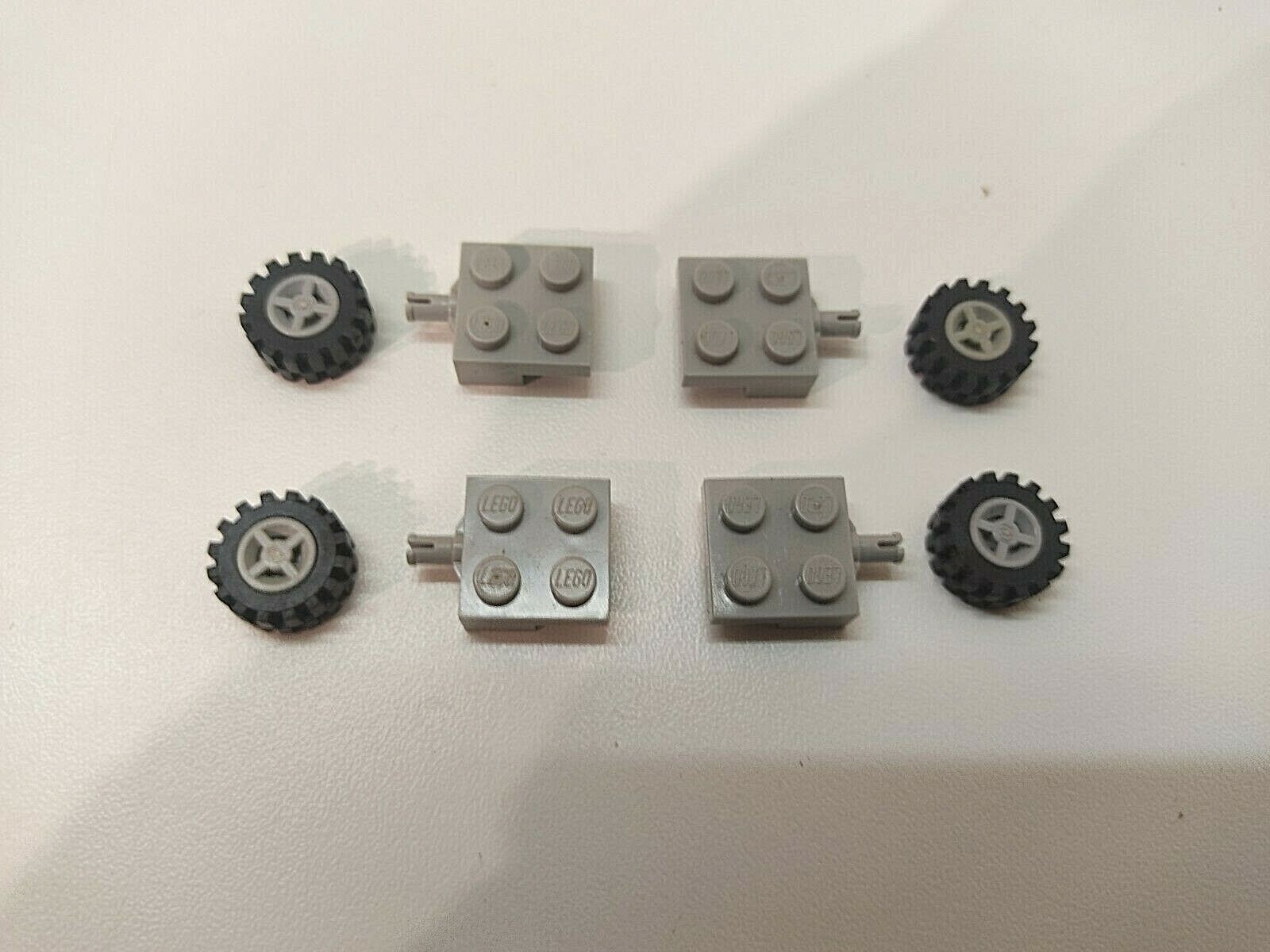 LEGO 4 Wheels CHOICE 6014/34337 + Axle 4600/6157/4488/2926 ¤ Wheels ...