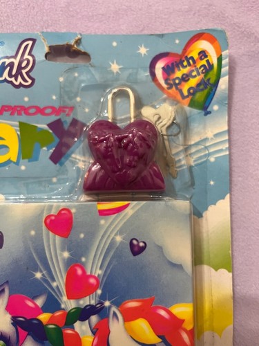 Vtg Lisa Frank Peek Proof Diary Lock & Key Unicorn Love NOS New 80s | eBay