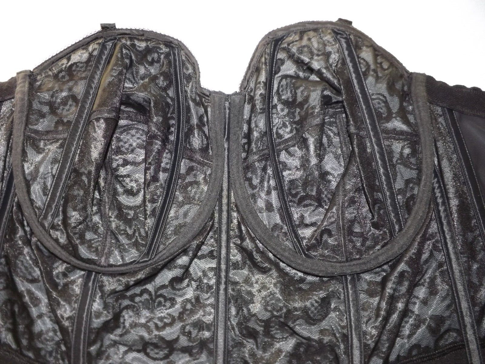 GODDESS~48 D~ "LACE" Longline Bustier Bra style GD068… - Gem