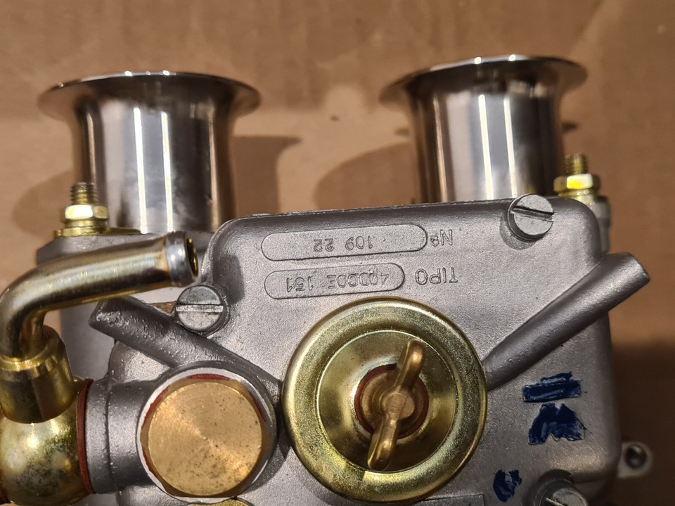 Weber Dual Side Draft Carburetor Carb kit DCOE 40 & 45 Progressive READ ...