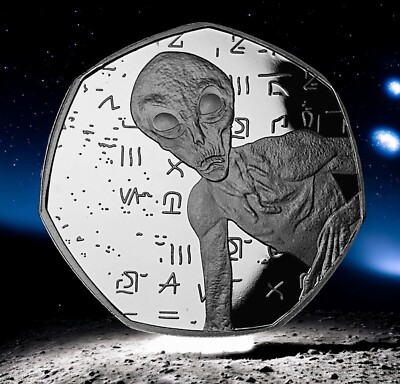 Extremely Rare .999 'TRITANIUM' Alien Coin/Artefact. Area 51. UFO/Space ...