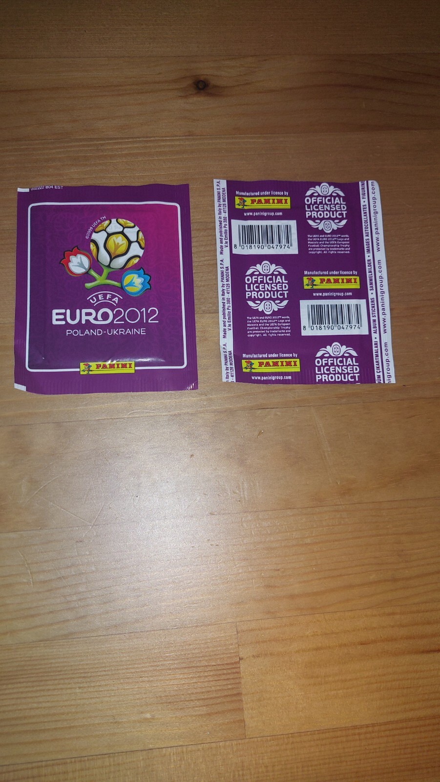 Panini Euro 2012 Unopened Sticker Packet MINT | eBay UK