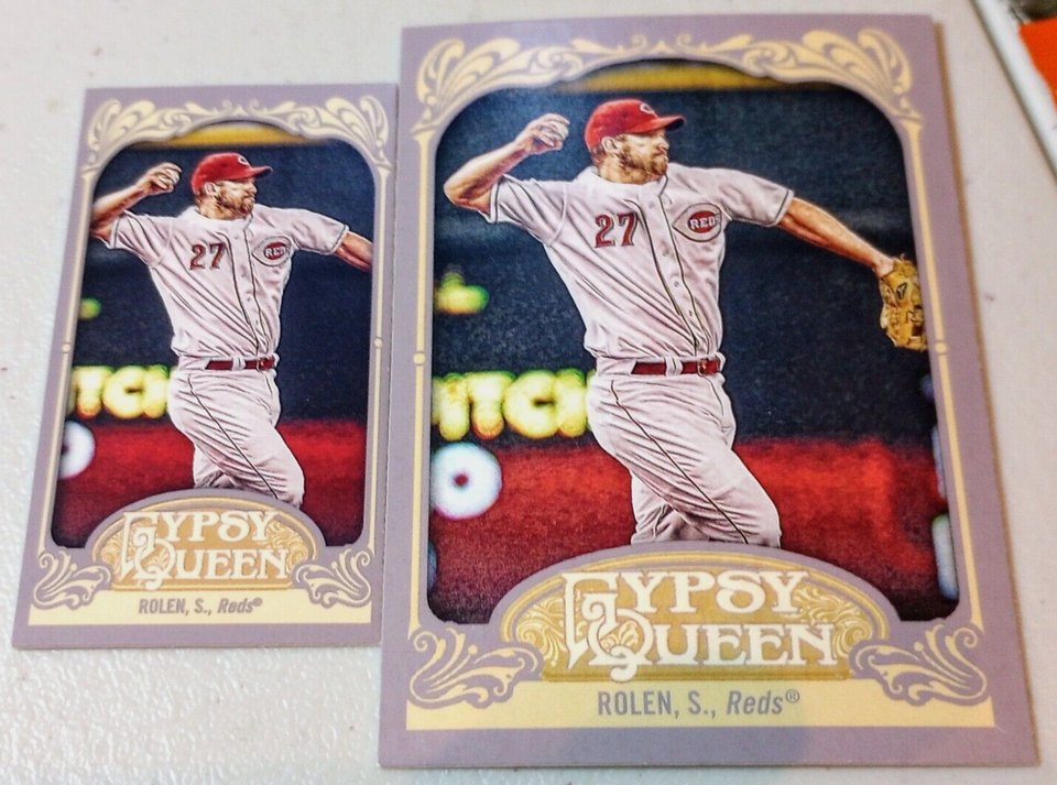 2012 Topps Gypsy Queen Scott Rolen Mini & Base Cards HOF | eBay UK