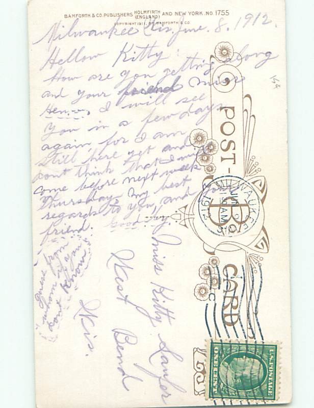 Bamforth ROMANTIC COUPLE Great Postcard : make an offer AA7424 | eBay