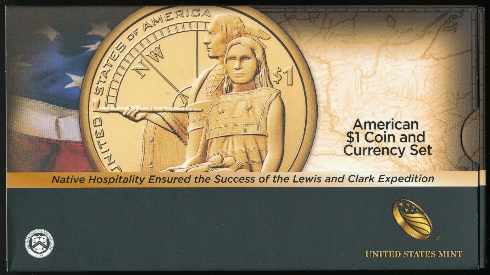 2014 Native American Coin & Currency Set with enhanced Dollar coin | eBay
