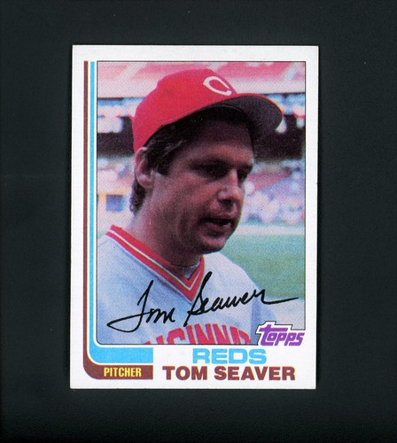 Tom Seaver 1982 Topps (HOF) Cincinnati Reds #30 NM-MT | eBay