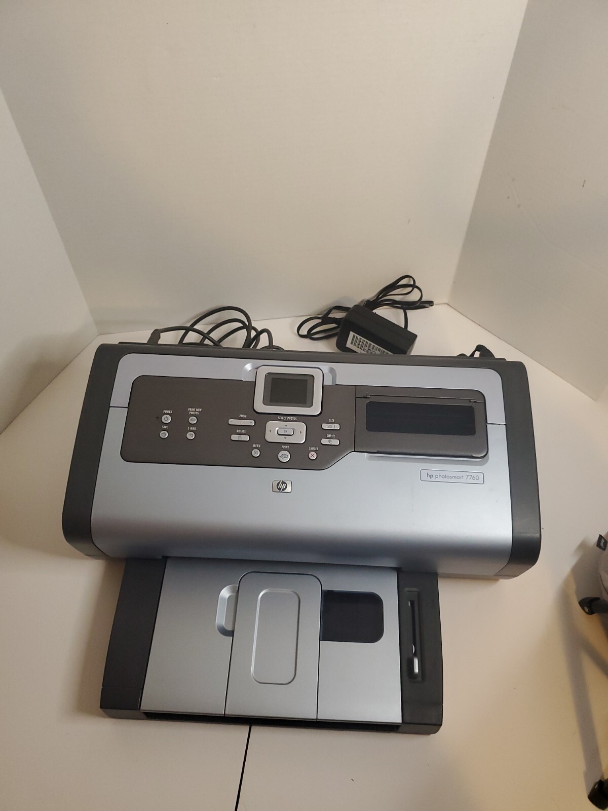 HP Photosmart 7760 Digital Photo Inkjet Printer - Tested, Working, Low ...