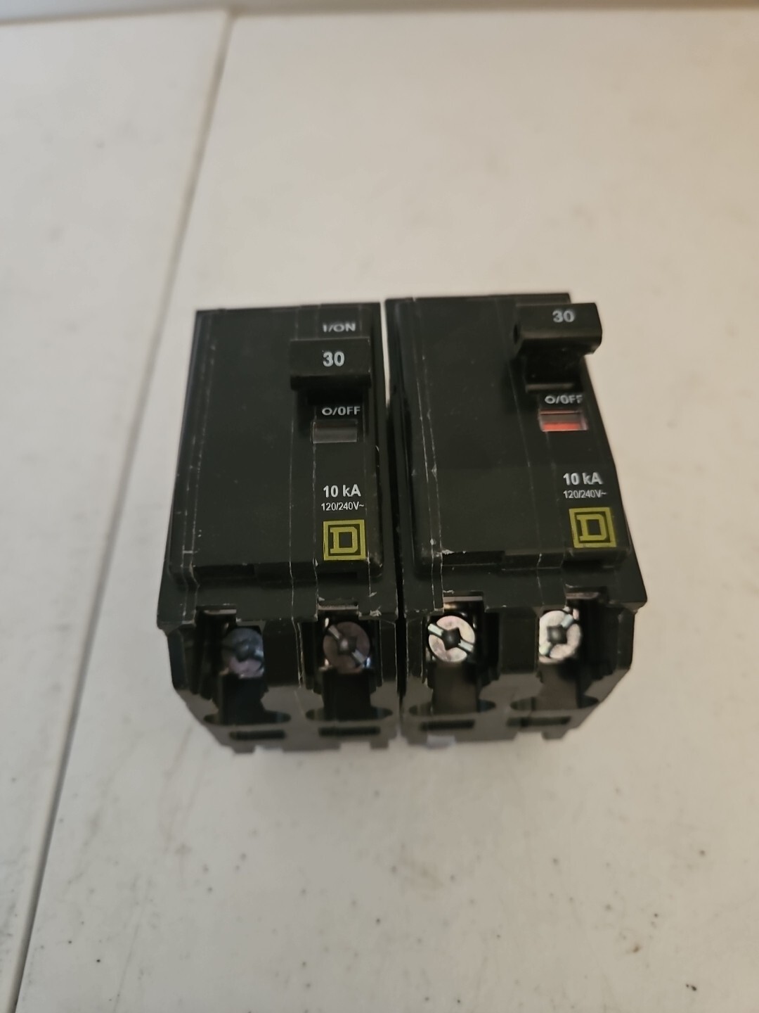 2pk SQUARE D QO230 30 amp 2 pole 120/240 Volt Type QO Circuit Breaker ...