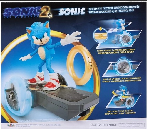 Sonic the Hedgehog Movie 2 Action Figure Sonic Speed R/C Toy Set NEW ...