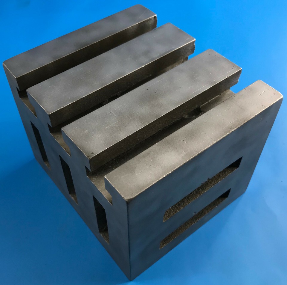 Box Angle Plate Cube 7.1/2" x 6" x 5" | eBay UK