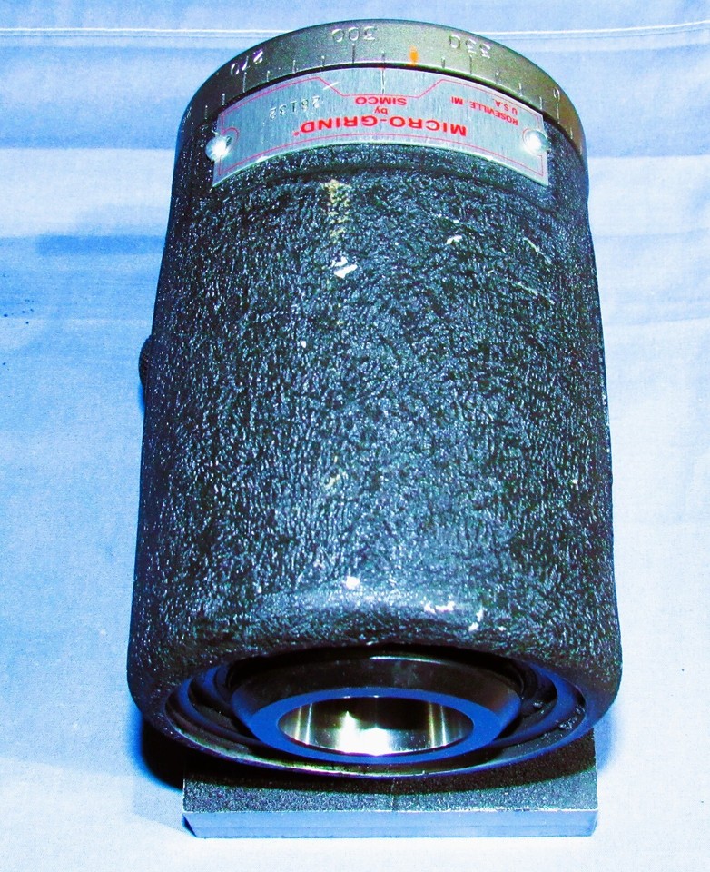 SIMCO MICRO GRIND INDEXER SURFACE GRINDER MODEL MG909 5C COLLET 5PCS ...