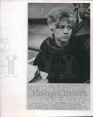 1970 Press Photo Annette Lucy Gilly indicted by Federal Grand Jury ...