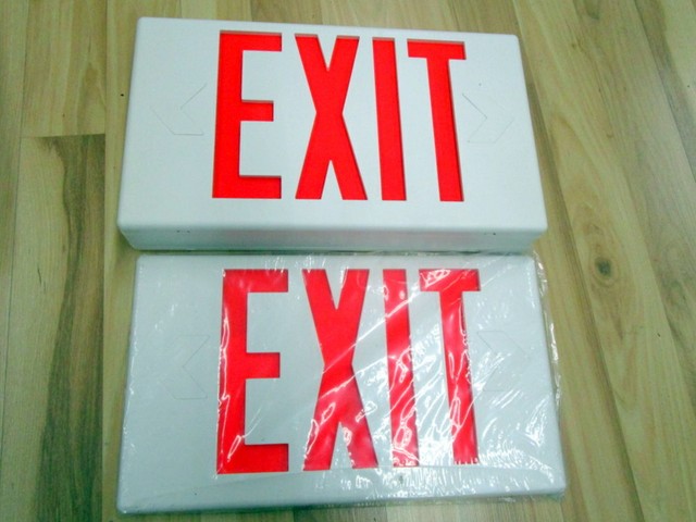 2 Cooper LPX70RWH Exit Signs NOS for sale online | eBay