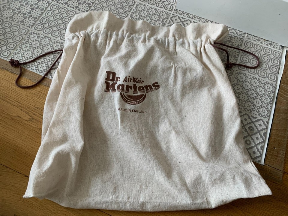 Dr Martens Vintage 1460 Quilon Red Leather Ankle Boots. Size 11. Worn ...