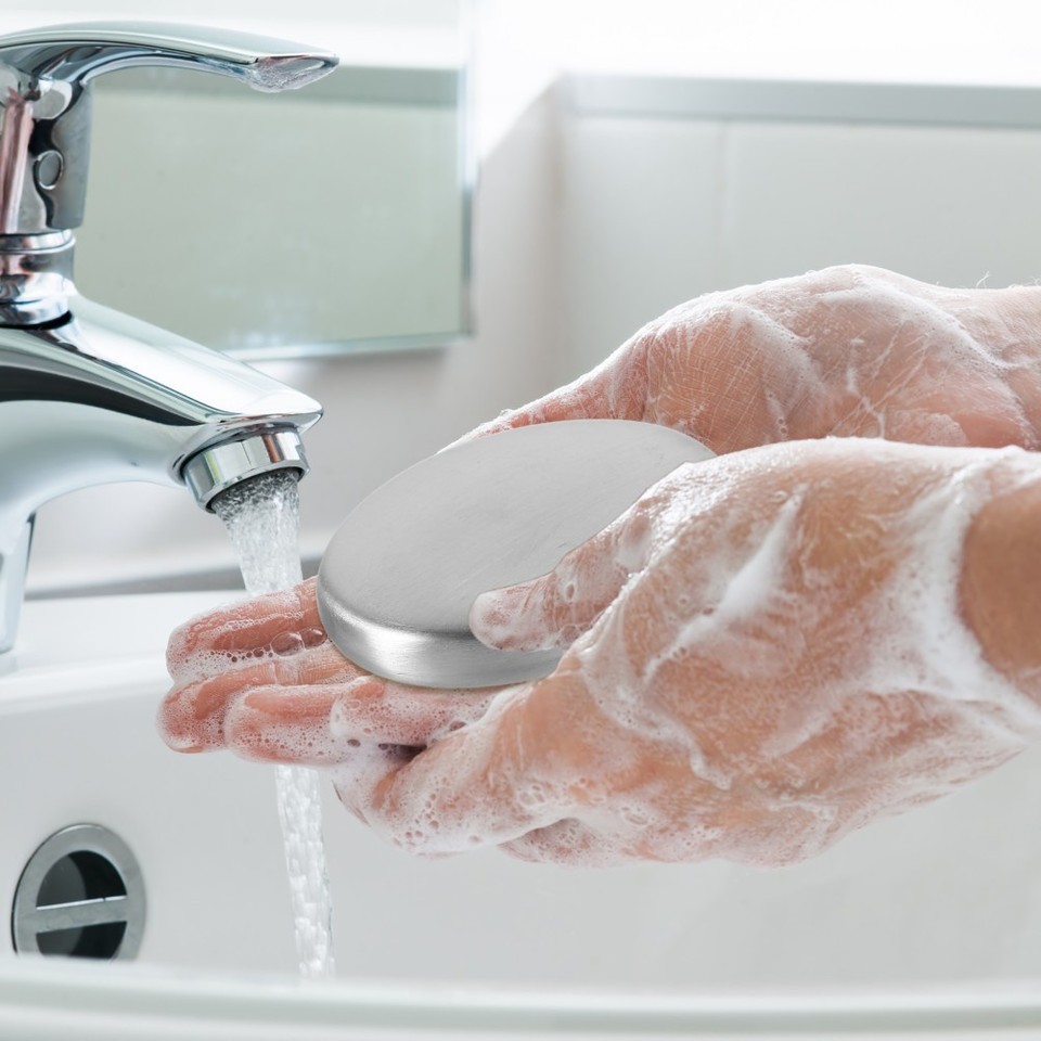 Stainless Steel Soap for Home Kitchen Hand Cleaning Odor Remover | eBay UK