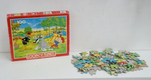 Puzzle 100 Looney Tunes Art. 3785.24 - MB 1991 - INCOMPLETO