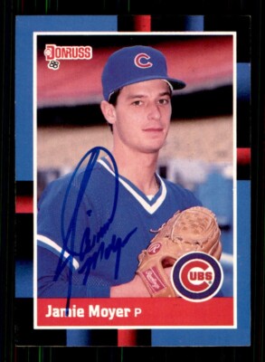 1988 Donruss Baseball #169 Jamie Moyer Signed Autograph (No COA) | eBay