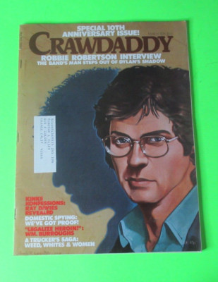 VINTAGE CRAWDADDY MARCH 1976 MAGAZINE ROBBIE ROBERTSON RAY DAVIES | eBay