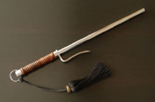 Jutte Jitte Japanese traditional weapon Brown Black tufting Edo police ...