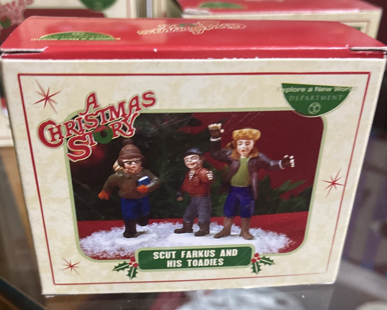 Dept 56 A Christmas Story Village ~ SCUT FARKUS AND HIS TOADIES ~ NEW ...