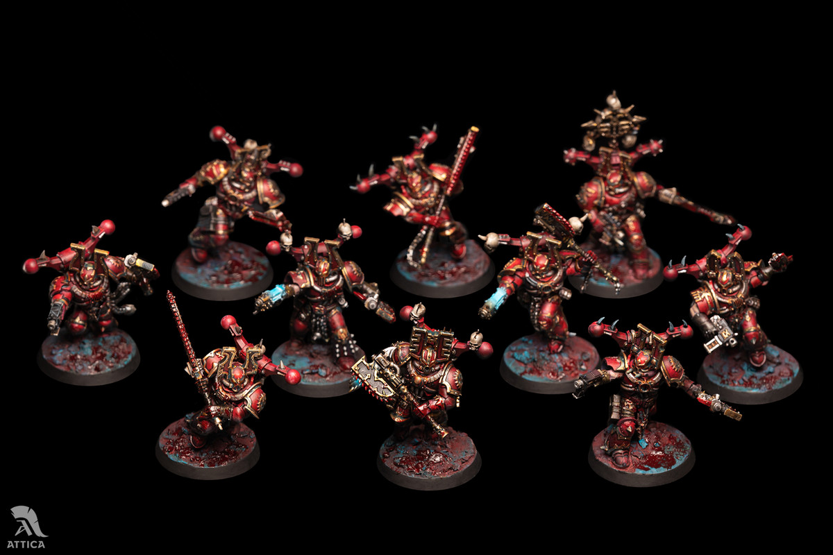 Khorne Berzerkers Art