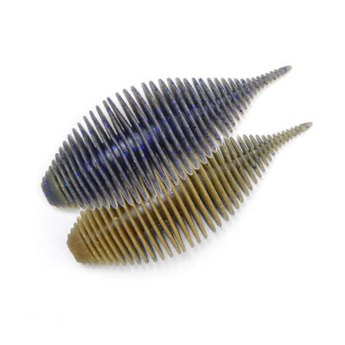 GEECRACK BELLOWS GILL Blue gill worm Salt Amino flavor Choose color ...