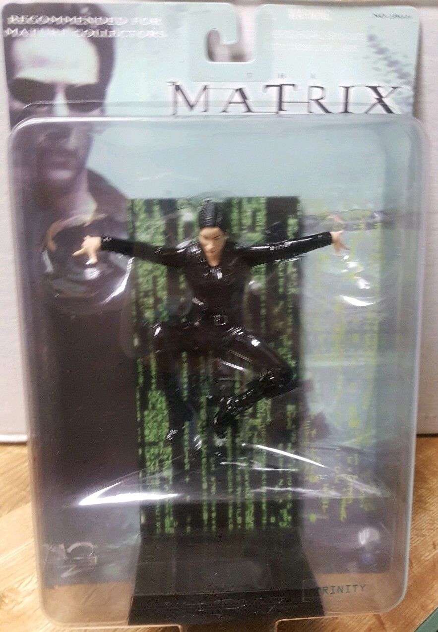 N2 Toys Warner Brothers The Matrix Trinity Action Figure 2000 NM-MINT ...