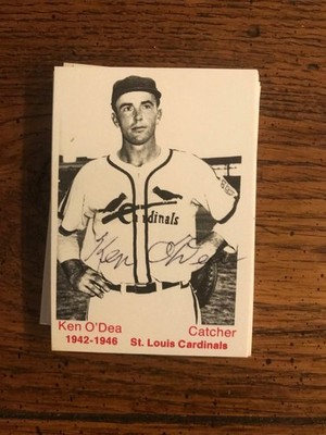 Ken O'Dea Autograph 1975 TCMA Baseball Card (17.360 | eBay UK
