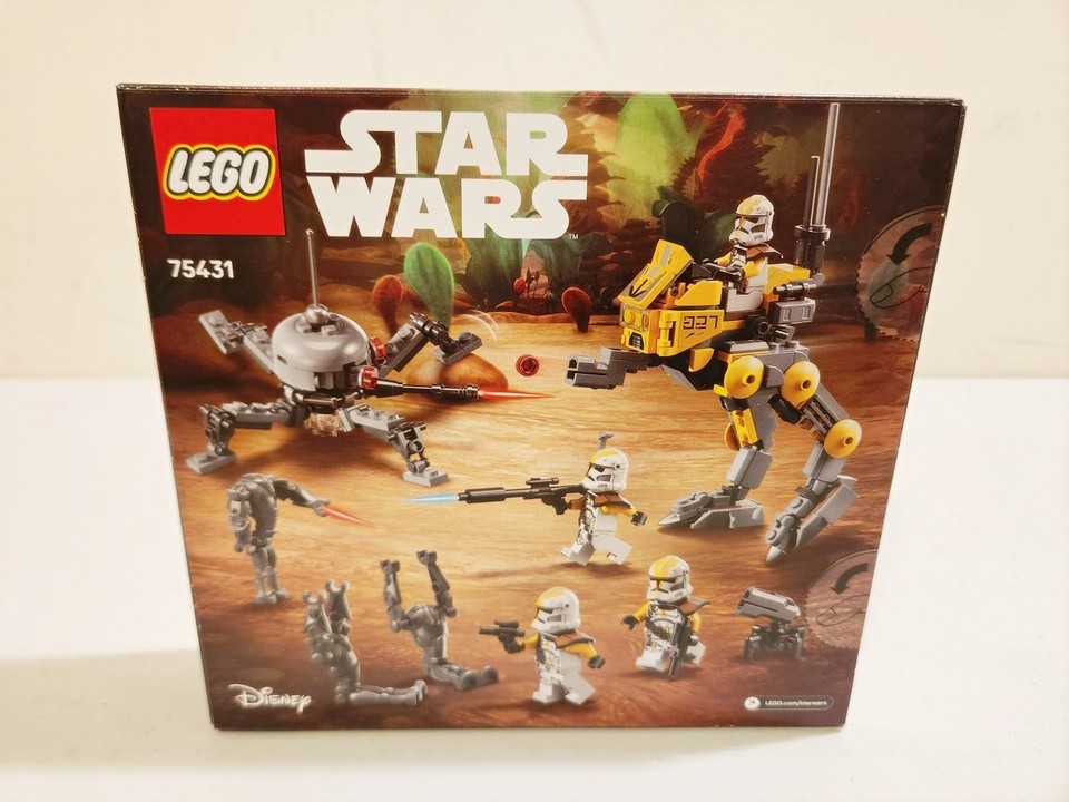 EGO Star Wars 327th Star Corps Clone Troopers Battle Pack 75431, New ...