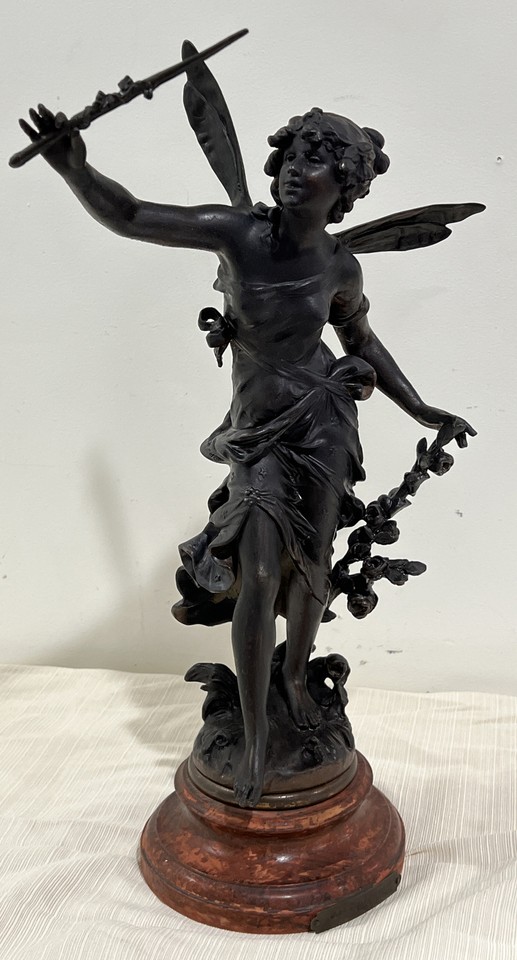Louis Moreau Sculpture - Fee Aux Fleurs Statue | eBay