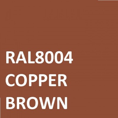 RAL COPPER BROWN RAL 8004 Agricultural Tractor Machinery Enamel Gloss ...