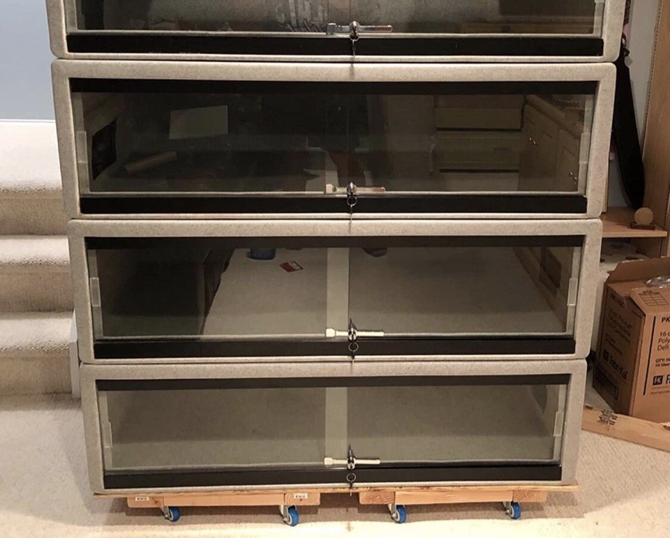 12 Pack Sliding Glass Door Lock Showcase Display Case Lock With Keys | eBay