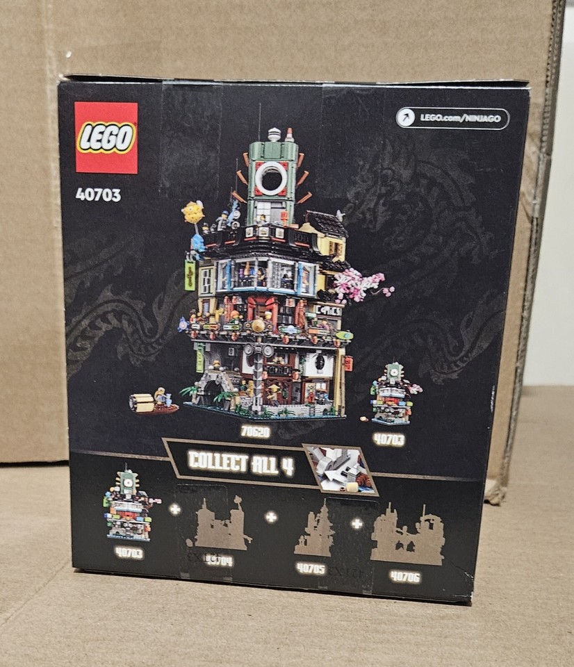 LEGO 40703 Ninjago Micro City Brand New Sealed Mini Modular Ready To ...